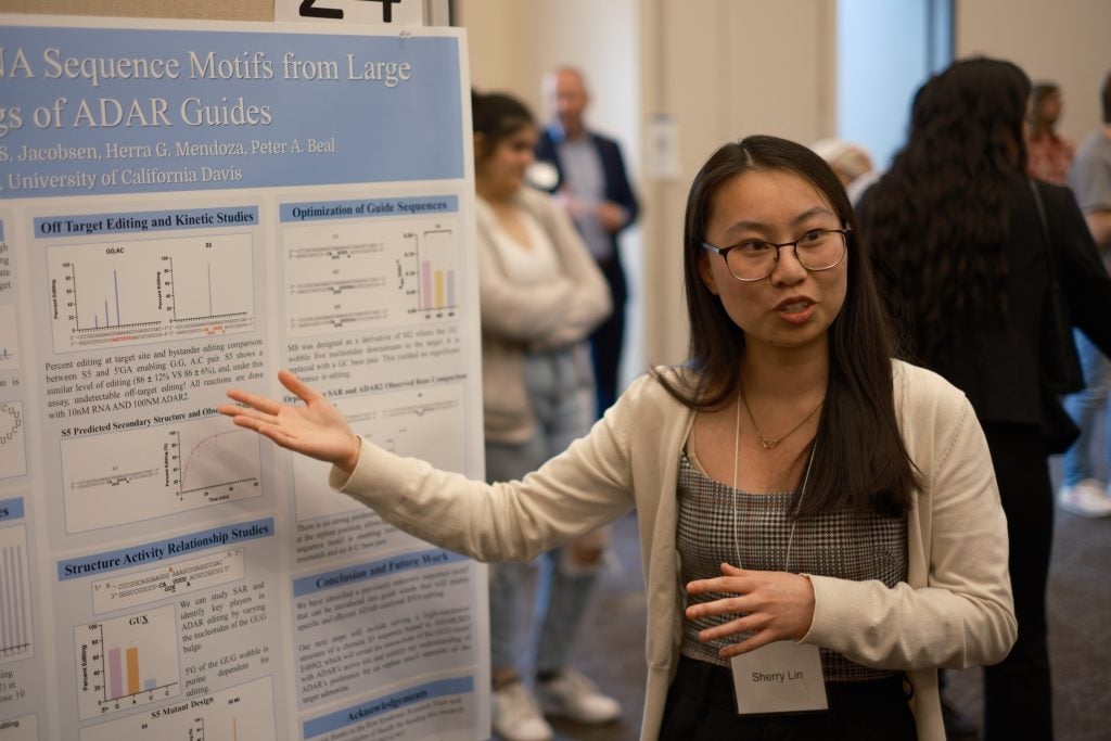 Sherry’s first poster presentation! – Beal Lab